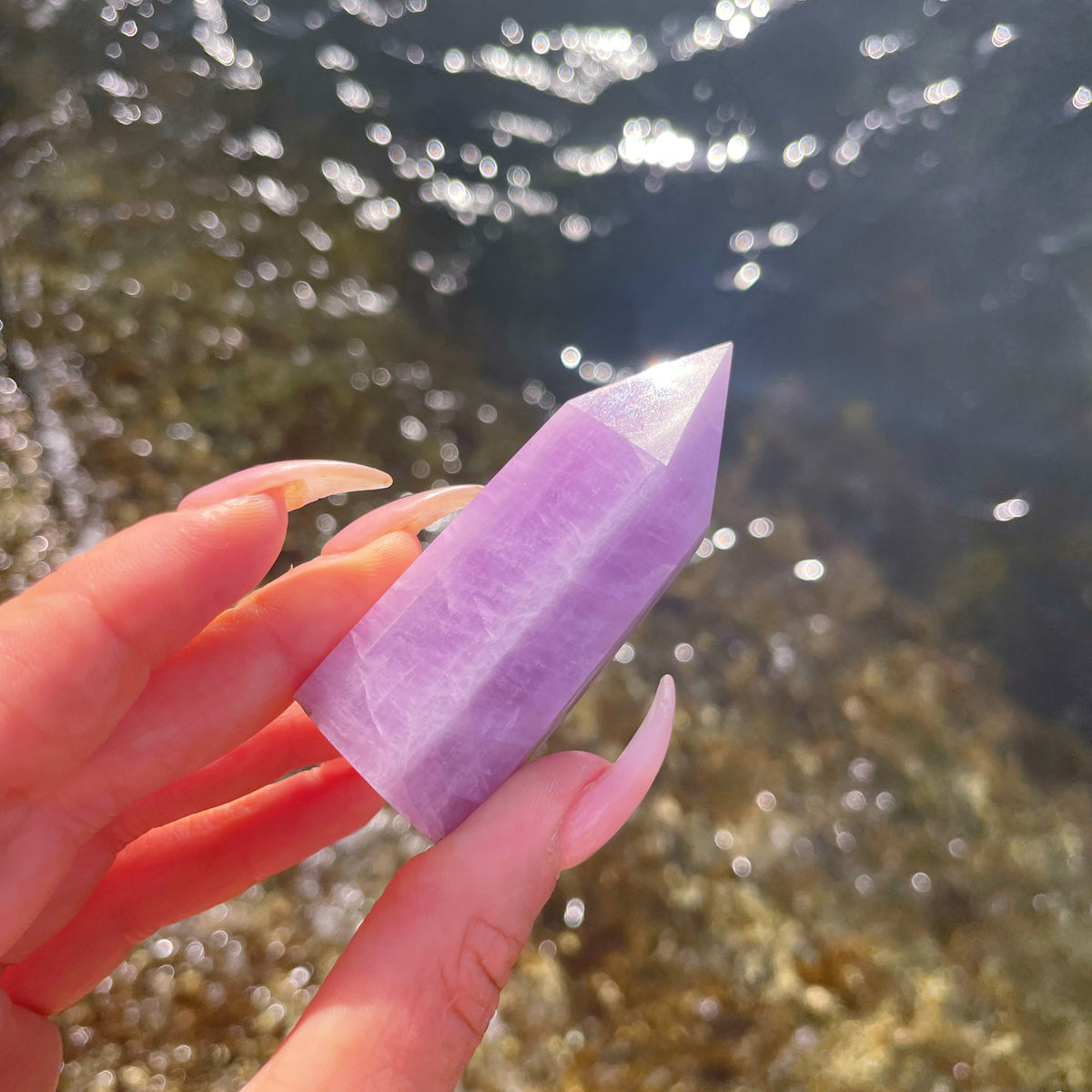 High Grade Kunzite Crystal Generator #1 | unicornmanor